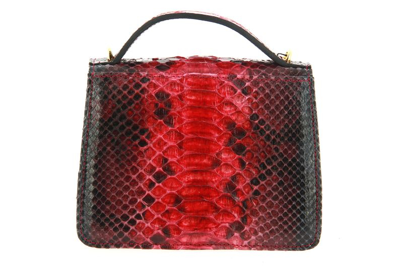 Ghibli shoulder bag PITONE ROSSO