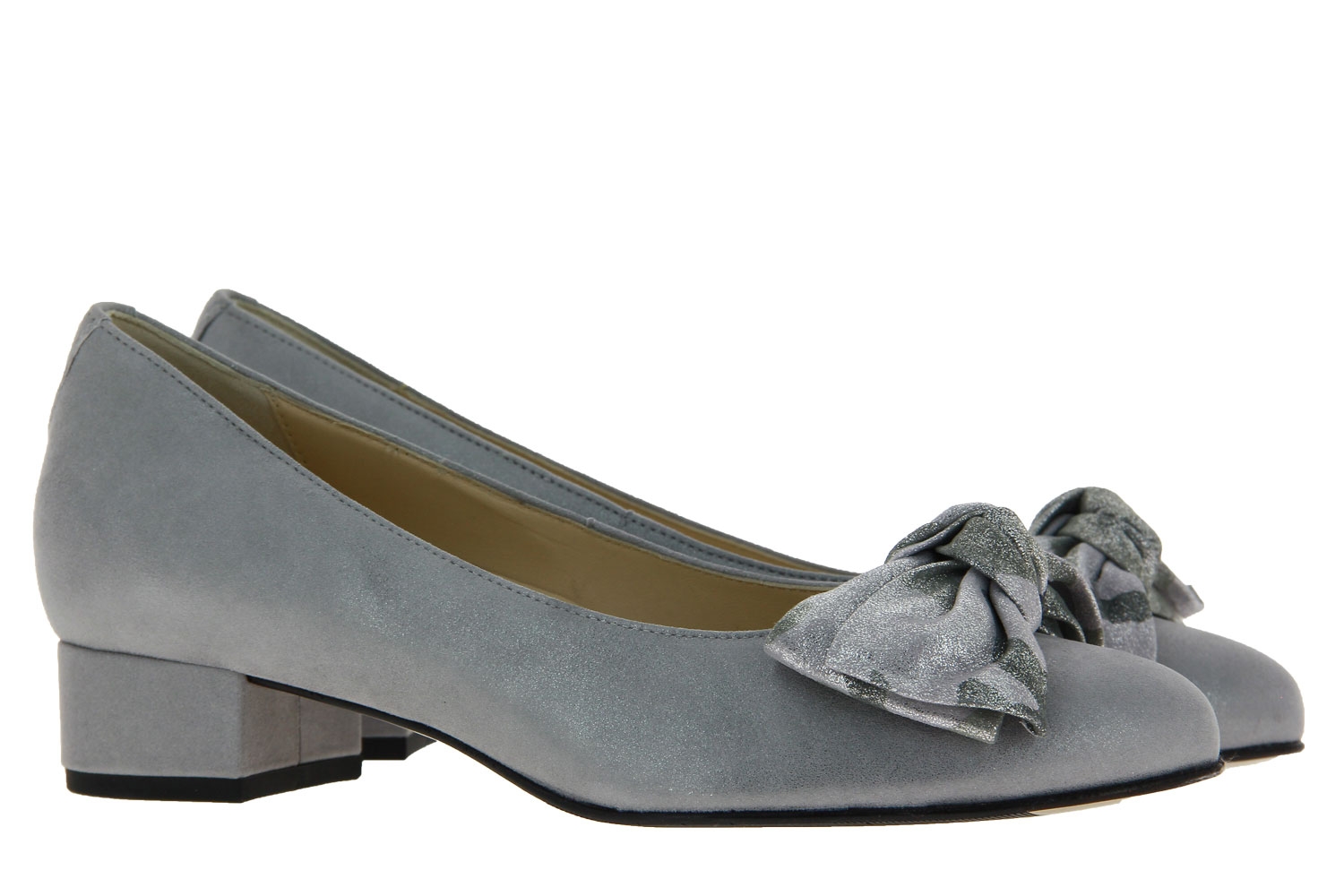 Hassia pumps MARBELLA LAMÈ-LEDER STONE