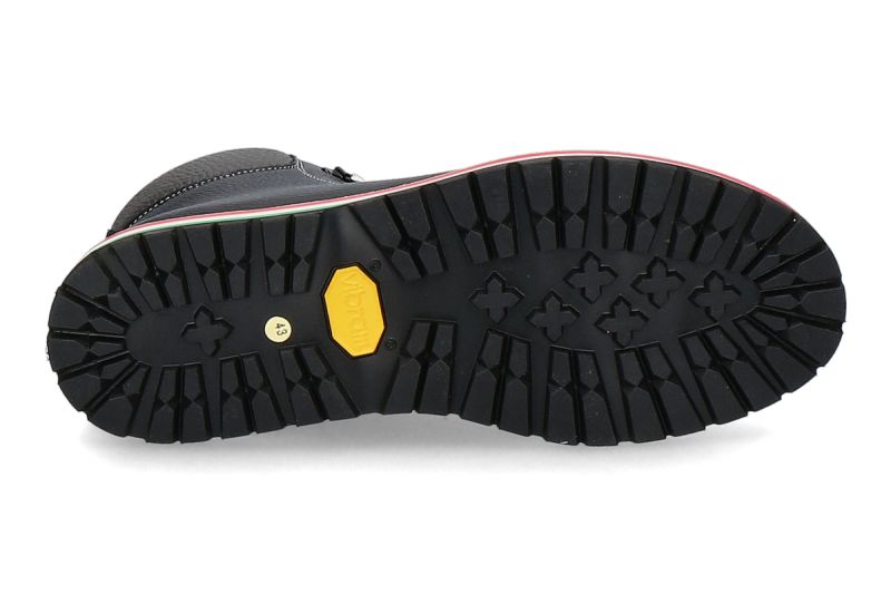 Oscar Sport Men's Lace-Up Boots Lined ARIEL ITALIA - black