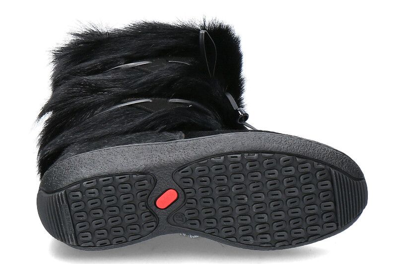 Oscar Sport fur boots GIADA GOAT FUR- black